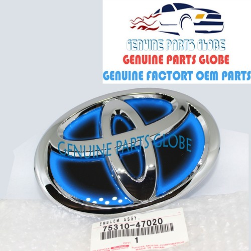 NEW GENUINE OEM TOYOTA 11-13 HIGHLANDER HYBRID FRONT RADIATOR EMBLEM ...