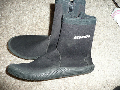 OCEANIC DIVING BOOTIES SIZE 6 XS BLACK 37/38 | eBay