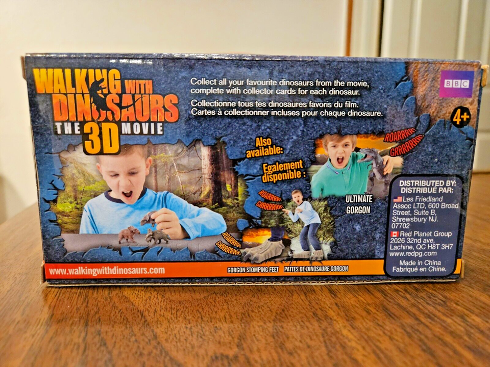 Walking With Dinosaurs 3D Movie 3 Mini Figures: Gorgon, Scowler ...