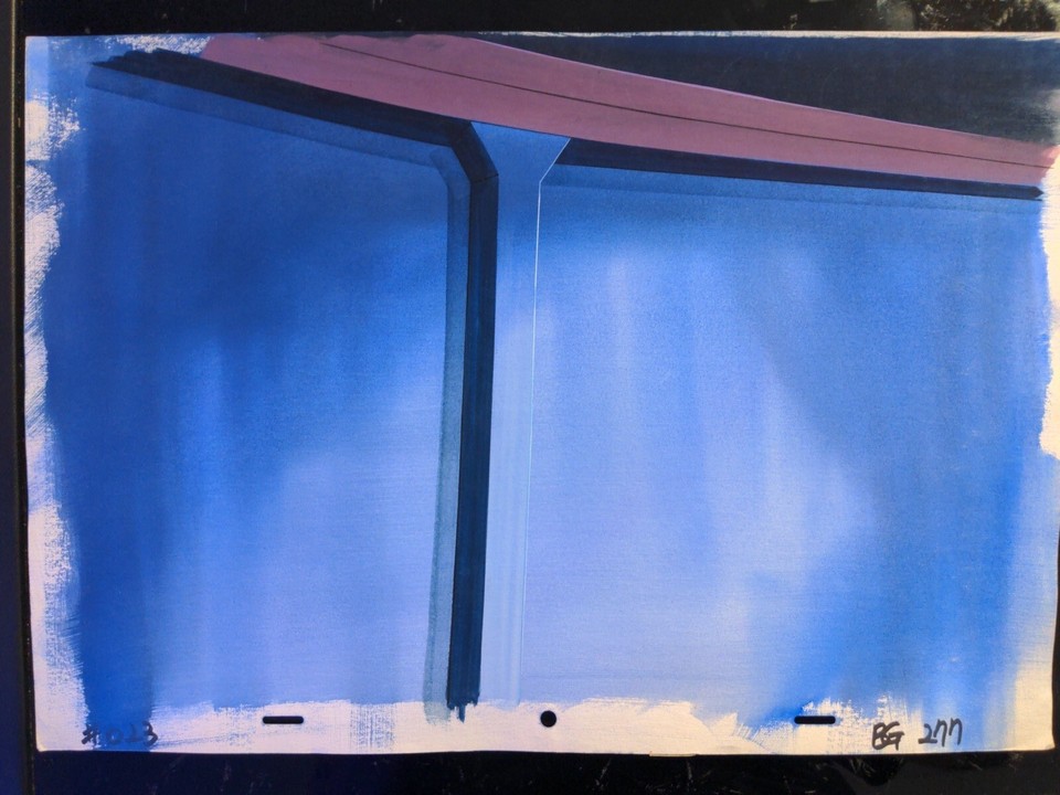 Animation cel BACKGROUND production art cels anime vintage cartoons ...