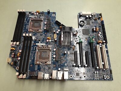 HP Z600 Workstation Motherboard LGA1366 SP/N 461439-001 P/N 460840-002 ...
