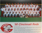 1990 Cincinnati Reds World Series Champions Team.PNG 8x10 Picture ...