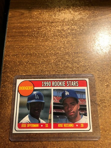 1990 Baseball Cards Magazine # 17 Rookie Stars Jose Offerman & Jose ...