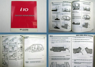 Werkstatthandbuch Hyundai i10 Body Repair manual 2008 Karosserie | eBay