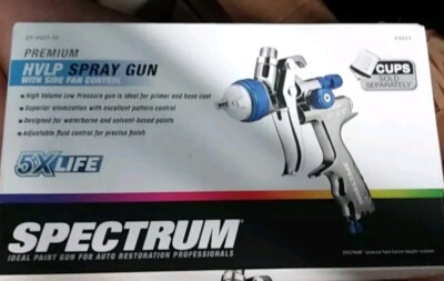 Spectrum Premium Hvlp Spray Gun Side Fan Control 5 X Life 64823 sp-hvlp ...