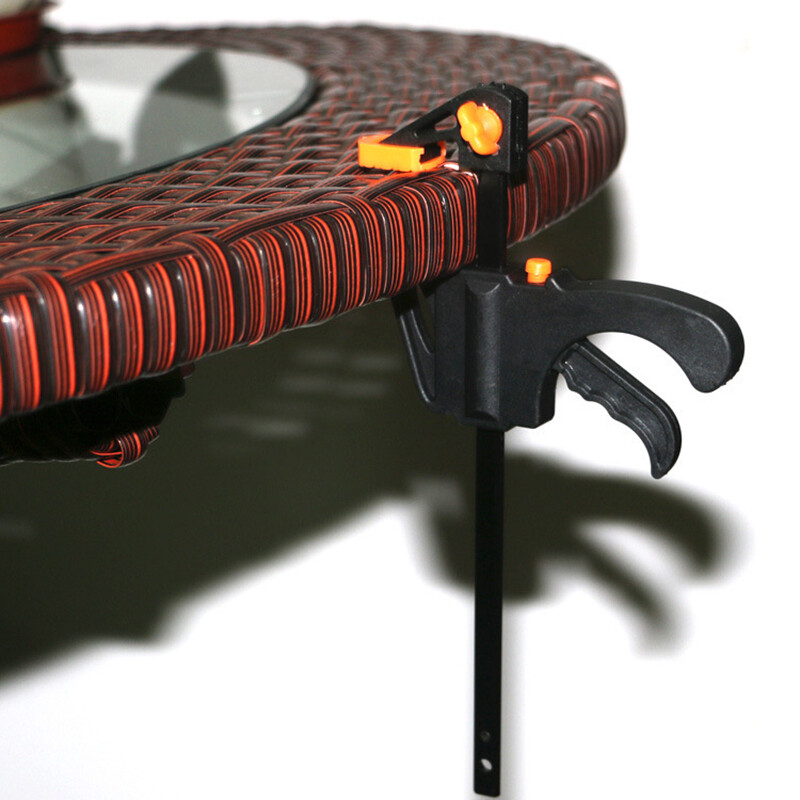 Woodworking Work Bar Mini F Clamp Clip Set Quick Ratchet Release Clip ...