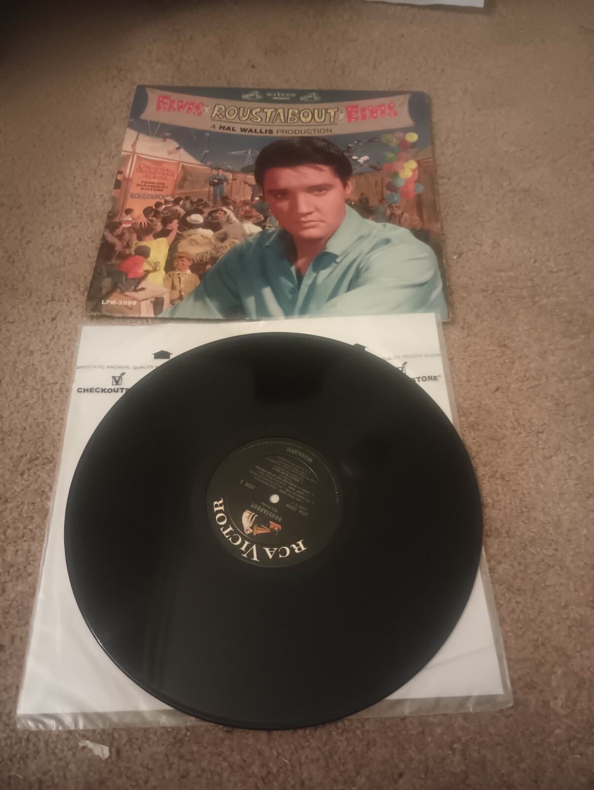 Elvis Presley Roustabout Vinyl LP RCA LPM-2999 Monoaural | eBay