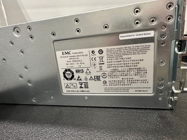 EMC Data Domain ES30 Expansion Shelf w/ 14x X-ES30-3TBS 7.2K SAS HDD ...