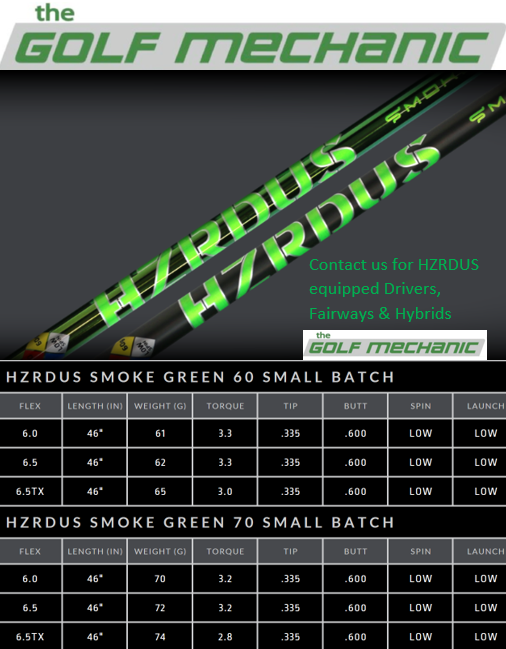 Project X HZRDUS SMOKE GREEN HULK Titleist PXG Callaway Ping TaylorMade ...