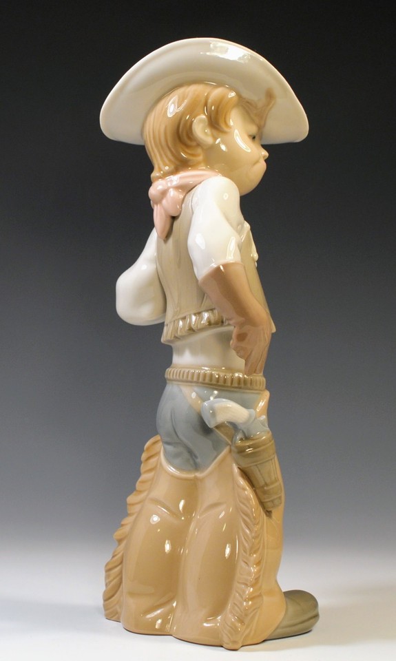 LLADRO "Cowboy Sheriff Puppet" #4969 - Perfect Condition - No Box, MINT ...