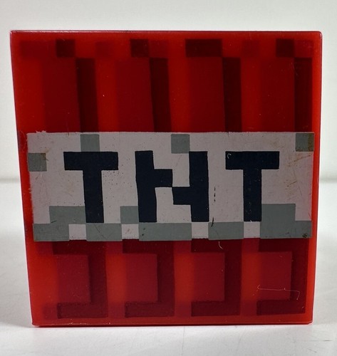 Minecraft TNT Tin Box Cube | 4 Inches Red Gray Black | eBay