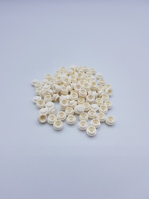 LEGO LOT 100 X ROUND PLATE 1X1 BLANC REF 6141 / 614101 *NEUF* | eBay