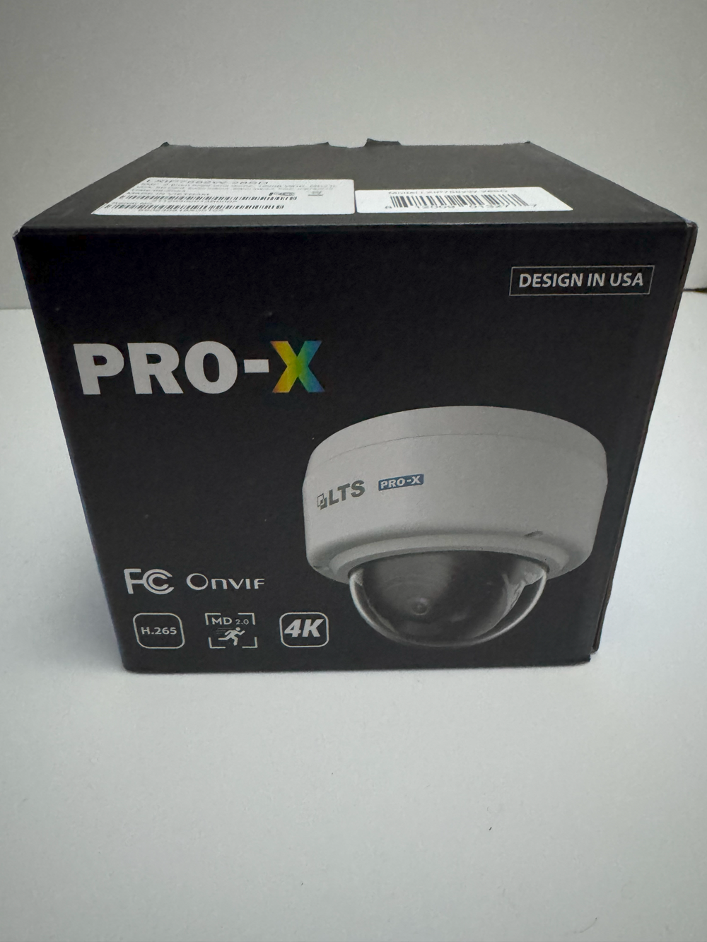 LTS PRO-X 8MP Fixed Dome IP PoE IR NDAA Camera 5 Year Warranty ...