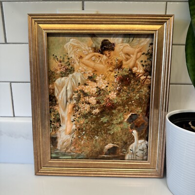 FRAMED Print Art Deco Art Nouveau Great Gatsby Butterfly Fairy Fae 1920 ...