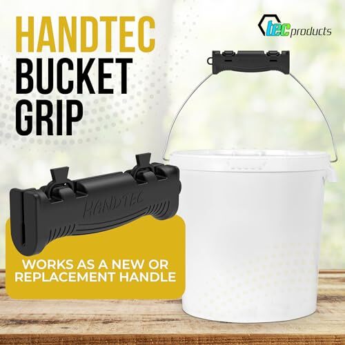TEC Products Handtec Bucket Grip - Ergonomic Bucket Handle Replacement ...
