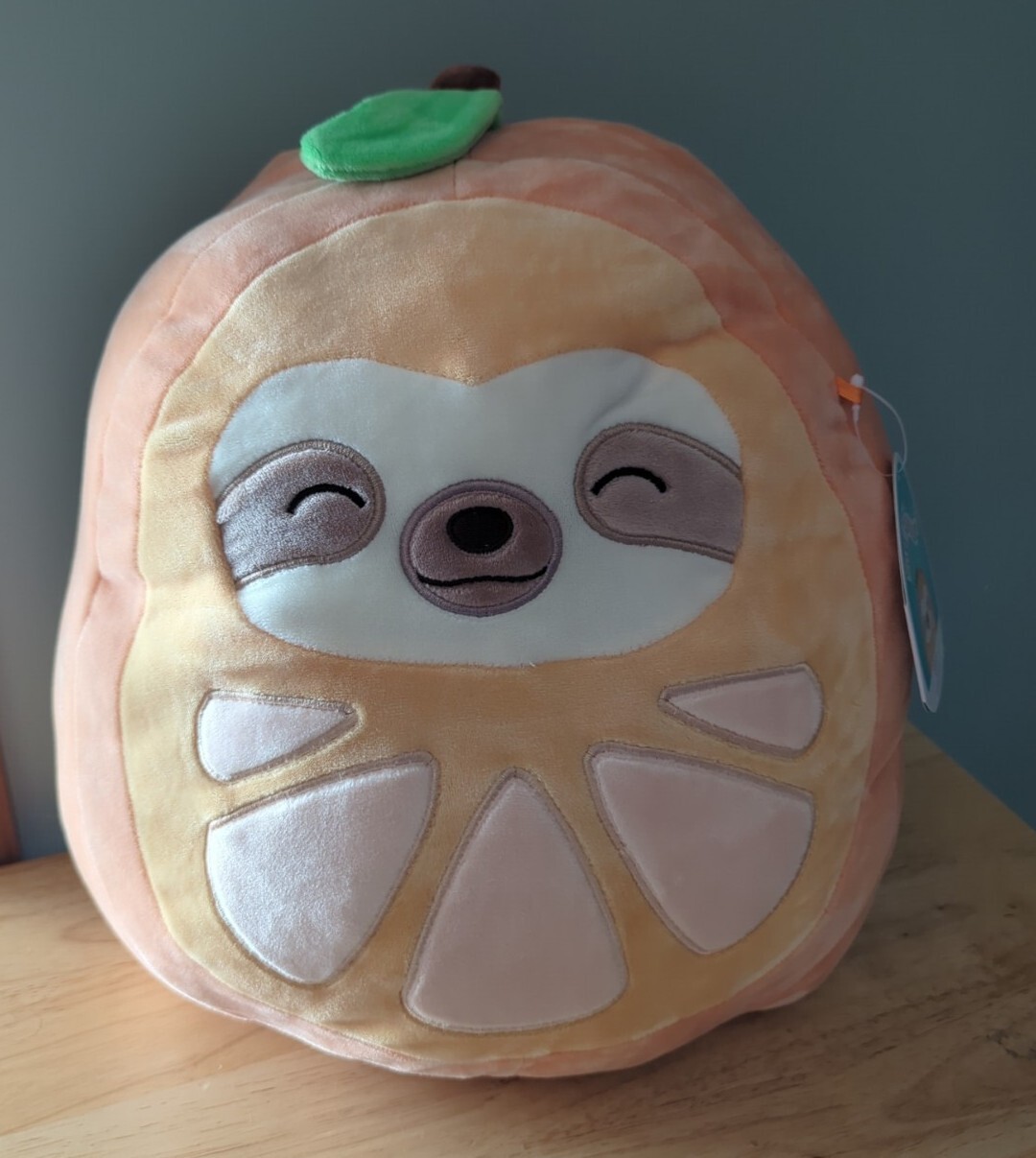 NWT Squishmallows 12” Simon The Orange Sloth | eBay