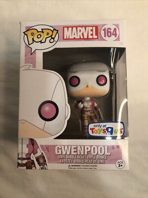 Funko Pop! Vinyl: Marvel - Gwenpool - Toys R Us (TRU) (Exclusive) #164 ...