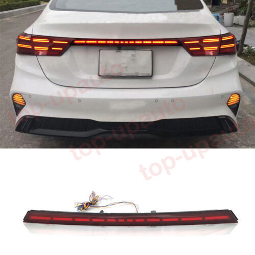 For Kia Forte 2019-2022 GTstyle LED Rear trunk tail door light brake ...