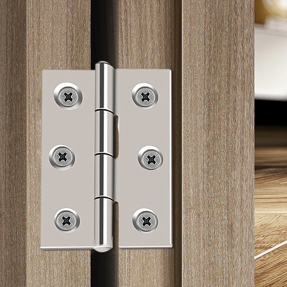 10pcs Home Office Closet Boxes Stainless Steel Door Hinge Set Window ...