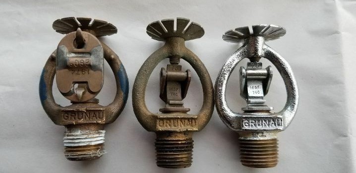 Grunau 3PC 70's Antique Vintage Fire Sprinkler Head Collection | eBay