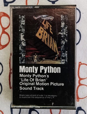 Monty Python's Life of Brian Original Movie Soundtrack Cassette 1979 ...