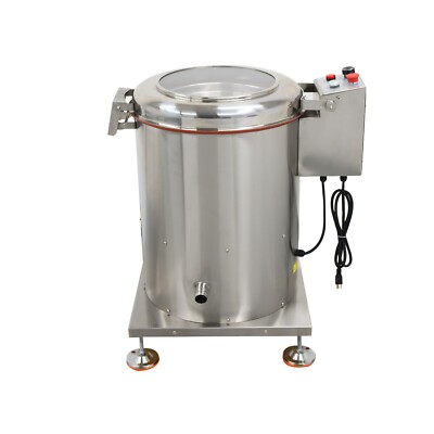 Commercial Meat Salad Spinner 20L, 150kg Busket Electric Spinner Speed ...