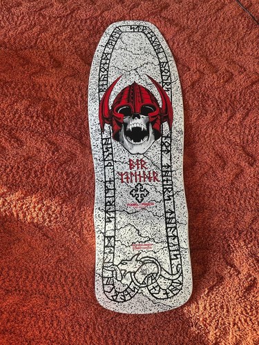 POWELL PERALTA PER WELINDER "NORDIC SKULL" REISSUE SKATEBOARD DECK ...