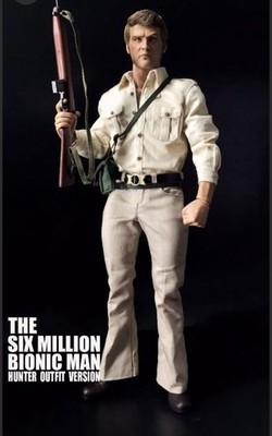 1/6 THE SIX MILLION DOLLAR BIONIC MAN Supermad Toys Hunter Outfit ...