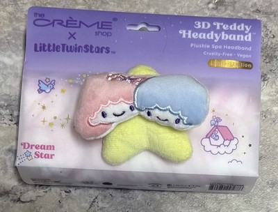 The Creme Shop x Sanrio Little Twin Stars 3D Teddy Spa Headband NEW | eBay