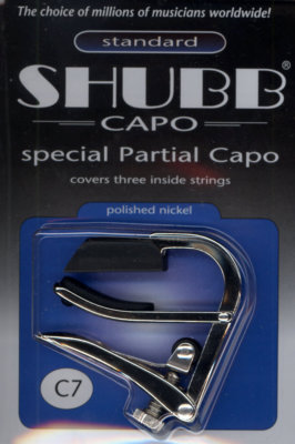 Shubb Special Partial Capo C7 Polished Nickel | eBay UK
