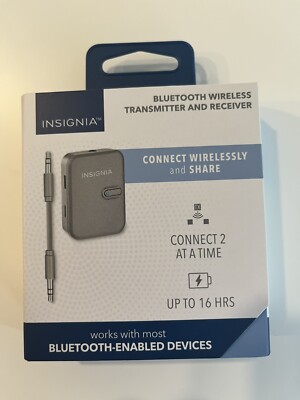 Insignia™ - Bluetooth Wireless Audio Transmitter and Receiver | eBay
