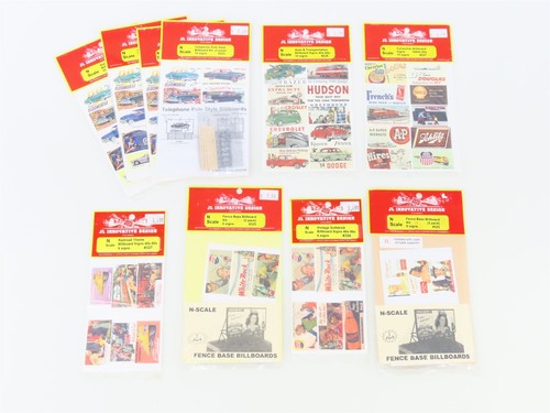 N 1/160 Scale JL Innovative Design Vintage Billboard Signs 40s 50s Lot ...