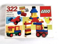 LEGO 322-2 Town House Instructions and Parts List