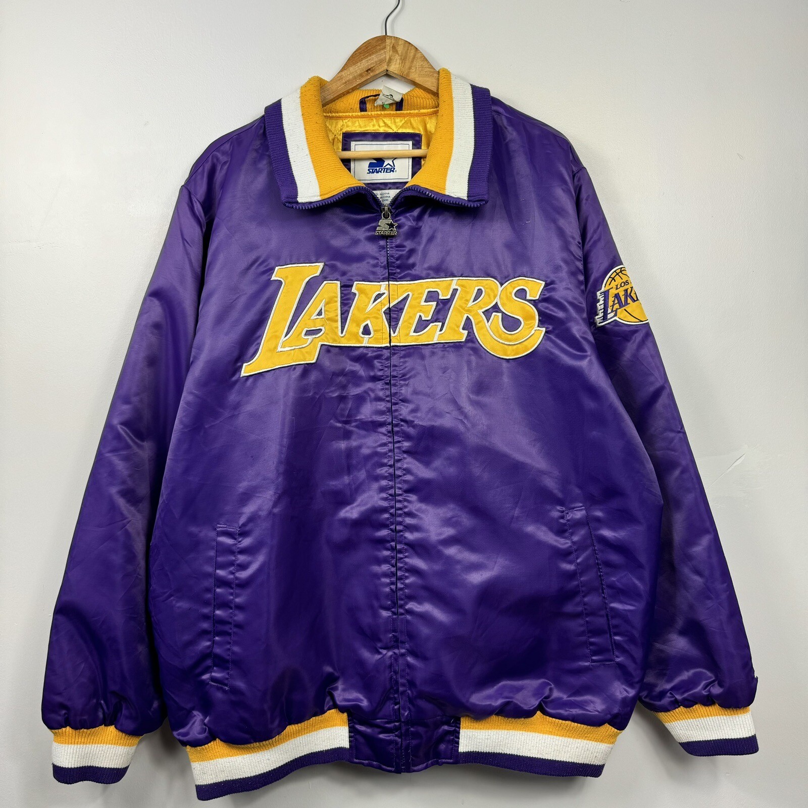 Vintage Los Angeles Lakers Starter Jacket, NBA, Rare,… - Gem