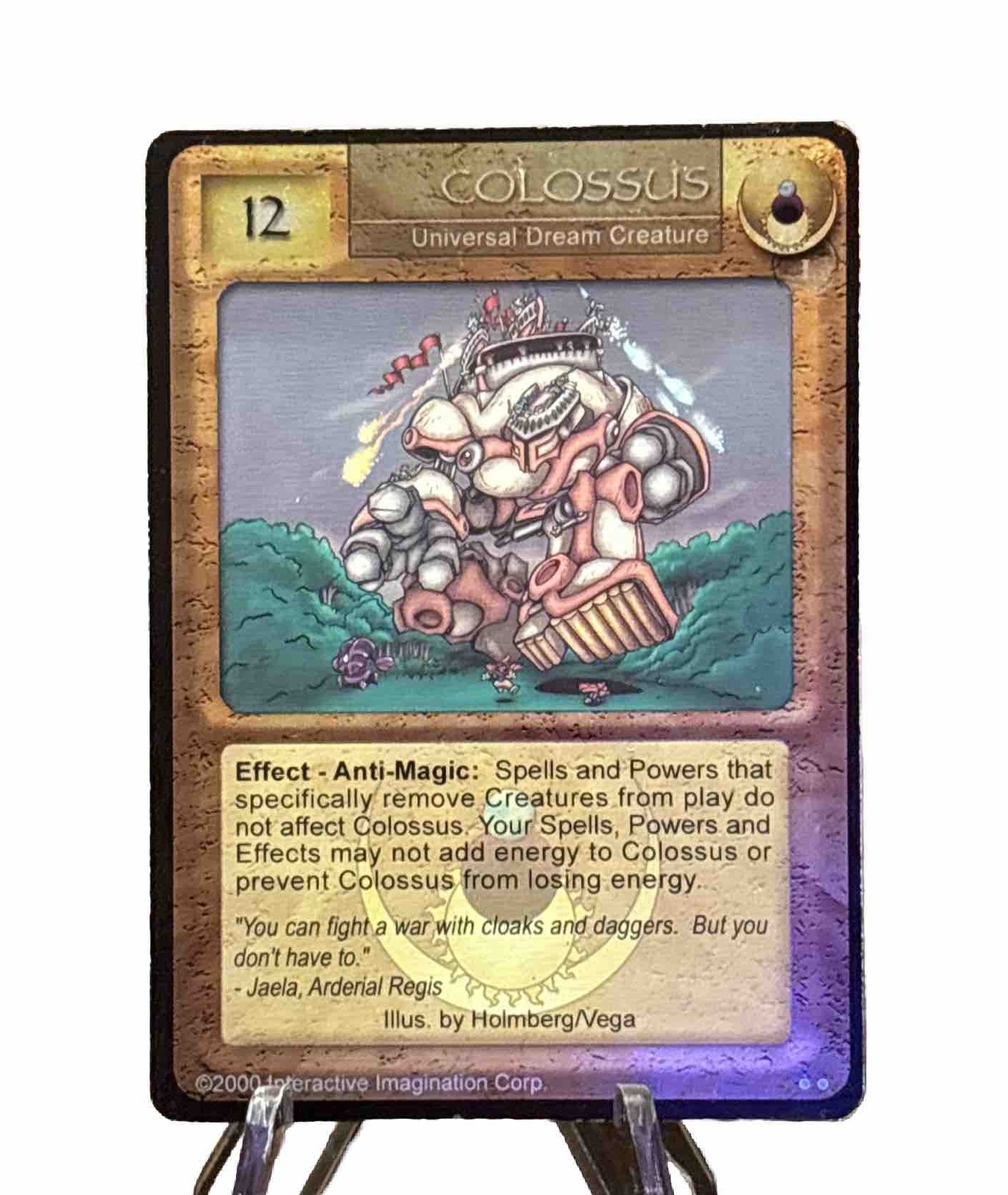 Magi Nation Duel - Prize Card - Colossus - Foil - Universal Creature | eBay