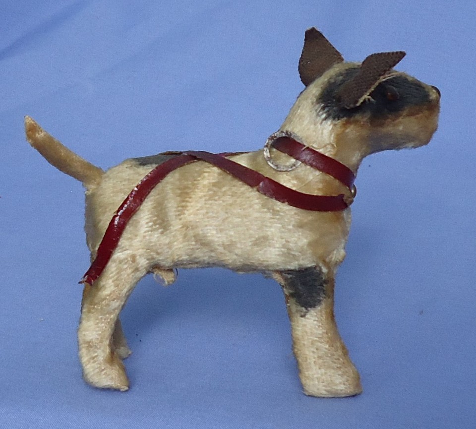 FRIPON FOX TERRIER BLEUETTE JUMEAU KESTNER FASHION DOLL SALON DOG ...
