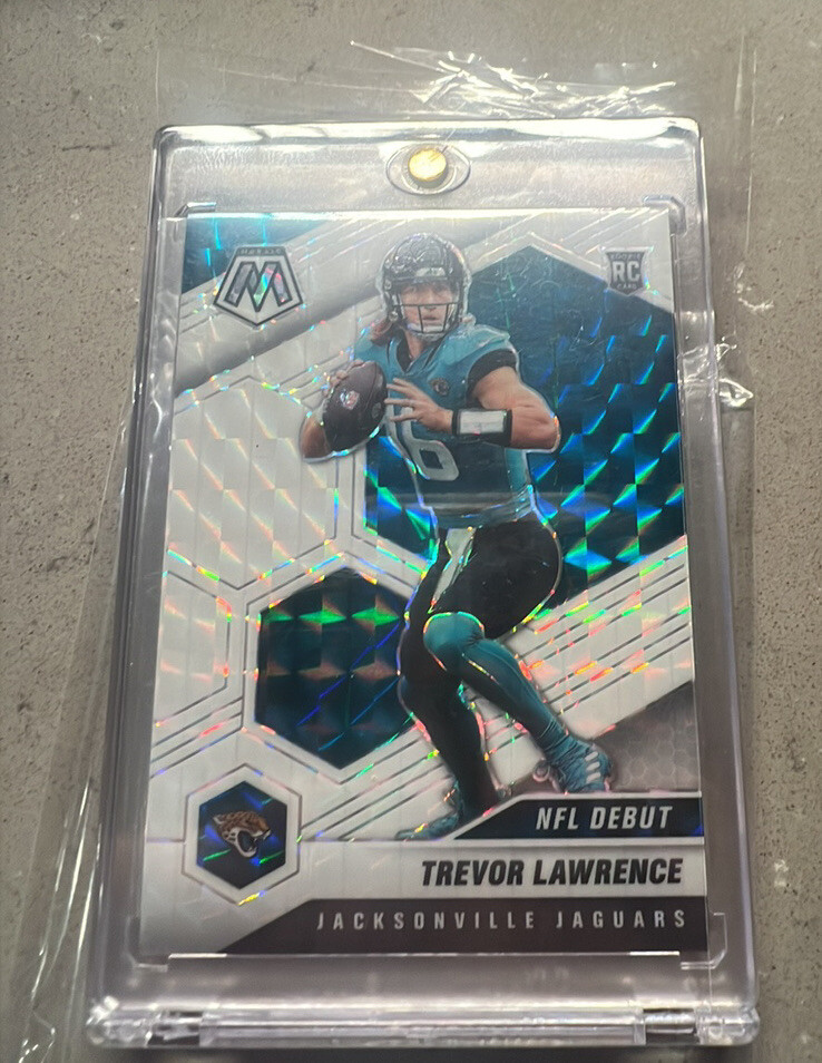 2021 Panini Mosaic Trevor Lawrence #241 Rookie 16/25 White Mosaic ...