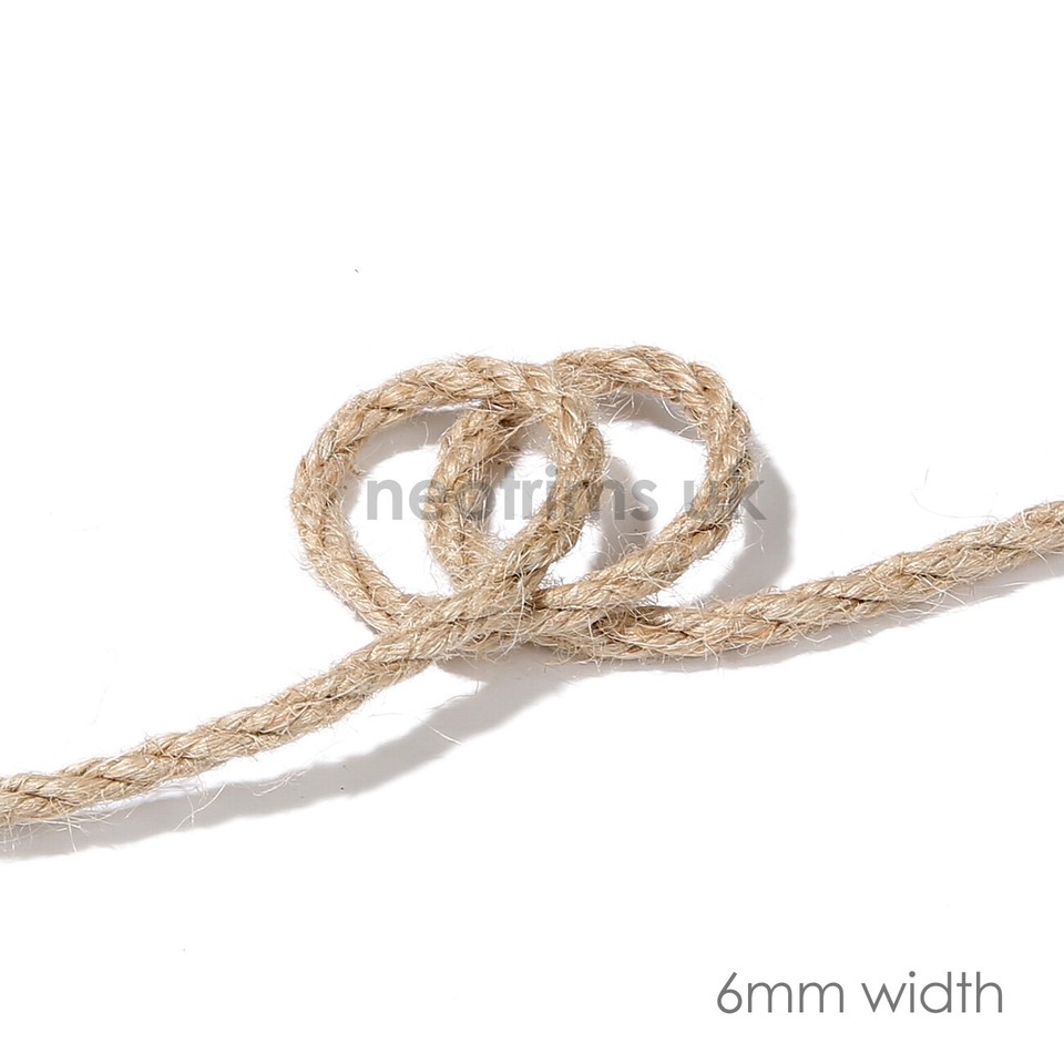 Jute Twine String Rope,Garden Decoration Cord,3 Ply,2mm,4mm,6mm,10mm ...