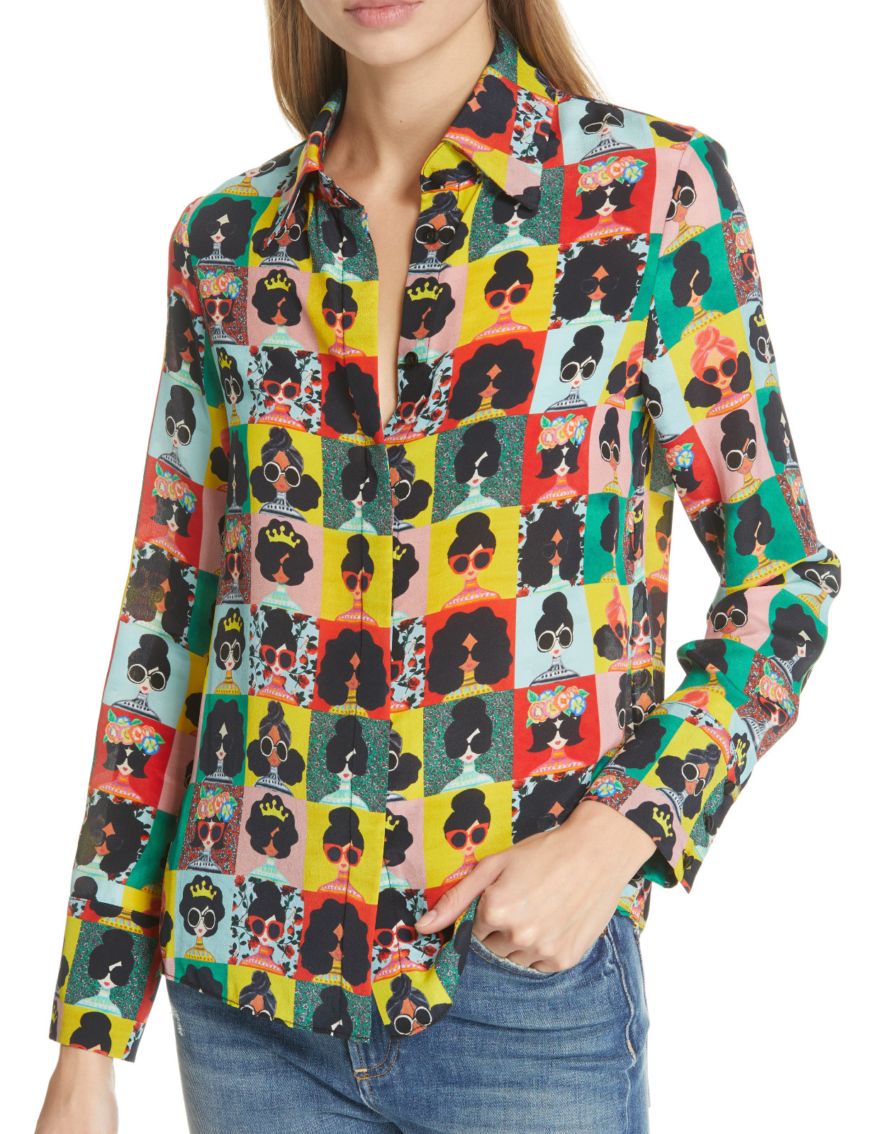 Alice + Olivia Willa Stace Face Squad Photo Booth Shi… - Gem