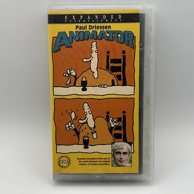 Paul Driessen Animator VHS 1993 Expanded Entertainment Animation ...