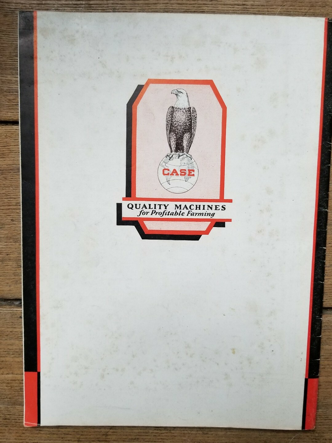 1930's J. I. Case Co., "The New Case Model "CC" General Purpose Tractor ...