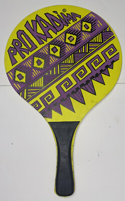 Pro Kadima Wooden Paddle Beach Ball | eBay