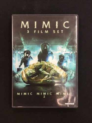 Mimic 3 Film Set Collection DVD 1 2 3 1997 2001 2003 Horror Sci-fi MIRA ...