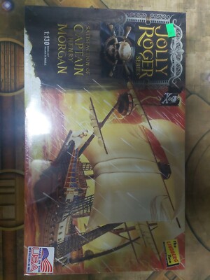 LINDBERG #219 1/130 SCALE JOLLY ROGER SERIES CAPTAIN HENRY MORGAN MODEL ...