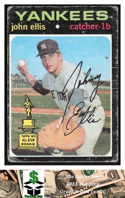 1971 Topps #263 John Ellis - New York Yankees | eBay
