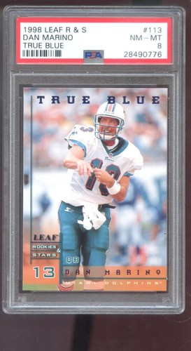 1998 Leaf Rookies & Stars - Dan Marino #113 True Blue /500 for sale ...