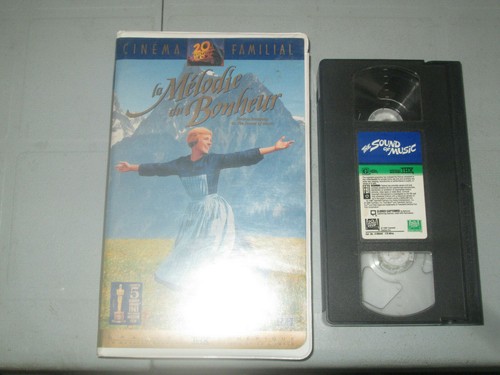 La Melodie Du Bonheur/ The Sound Of Music (VHS)(French) Tested ...