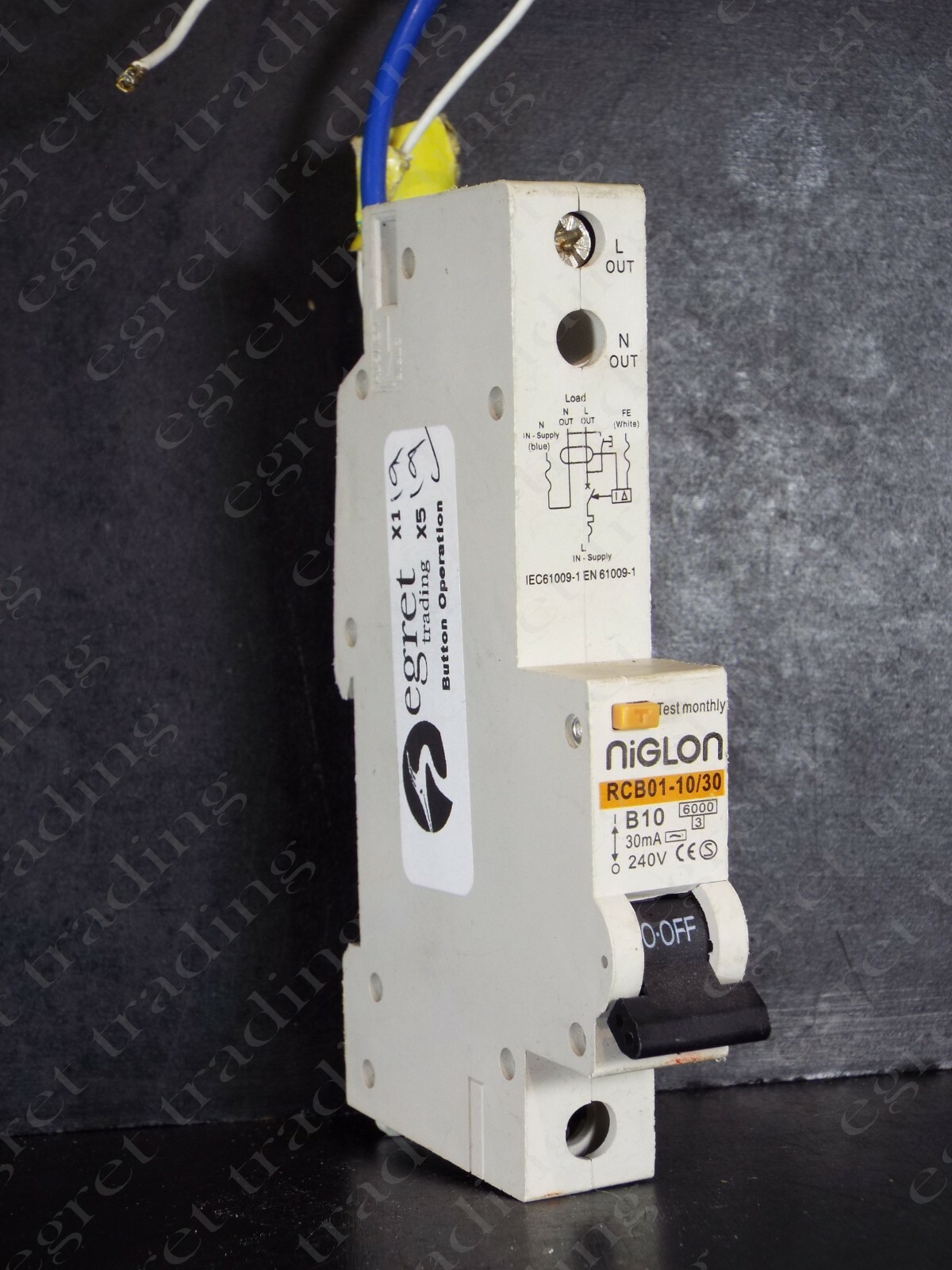 Niglon 30mA RCBO 6A 16A 20A 32A 40A - TESTED - Free Delivery | eBay UK