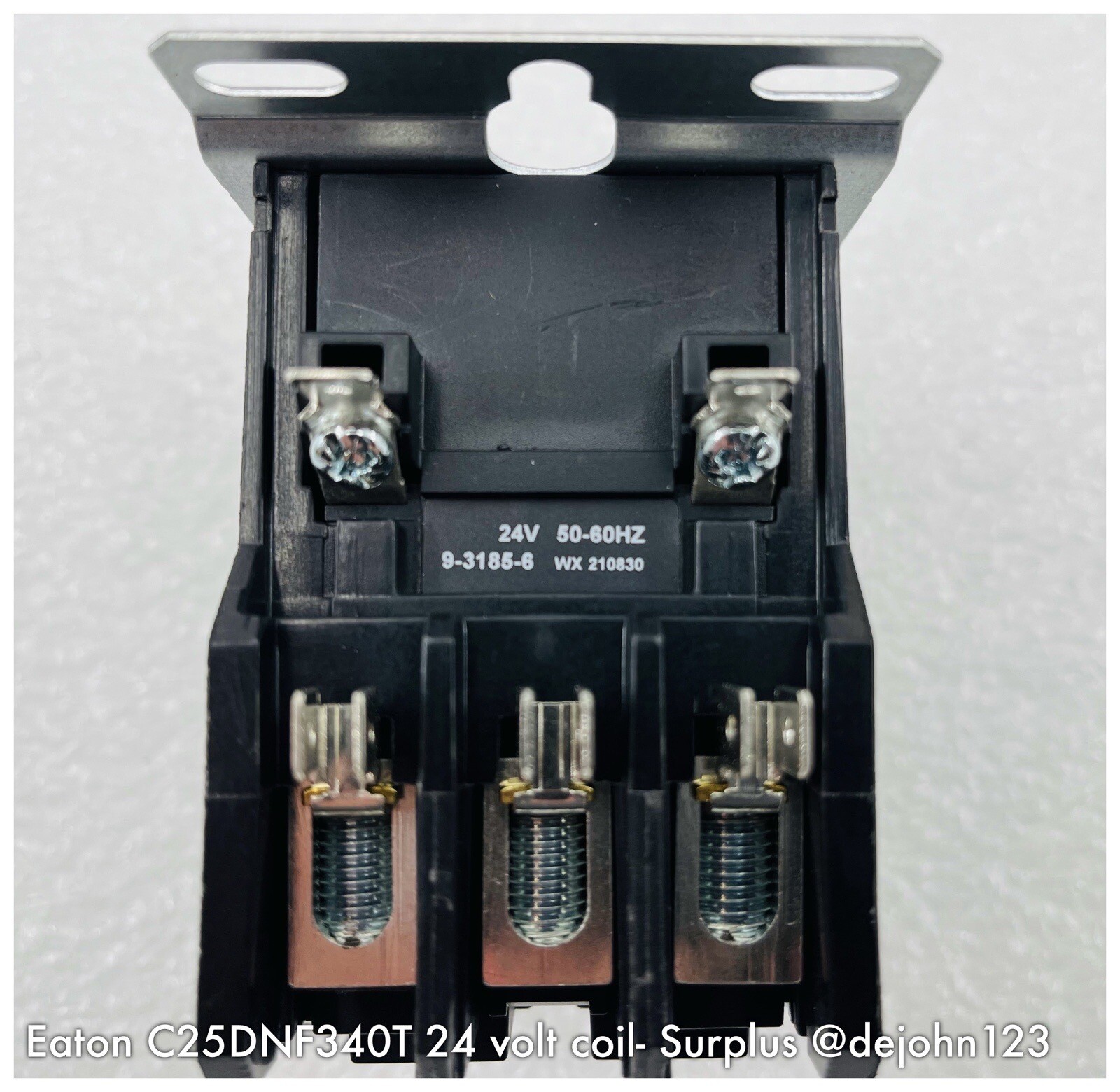 Eaton C25DNF340T Contactor 3P 600V 40A 24V Coil 50/60Hz ~ Surplus | eBay