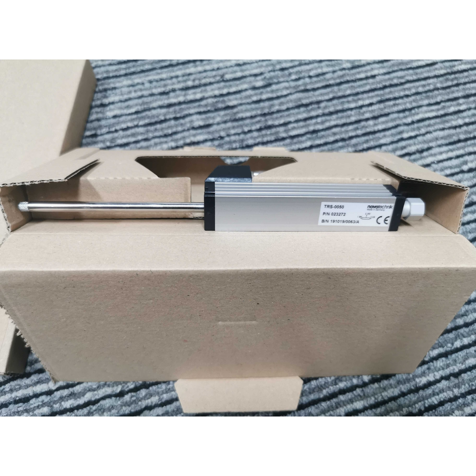 Novotechnik TRS-0050 Spring-Loaded Linear Potentiometer for sale online ...